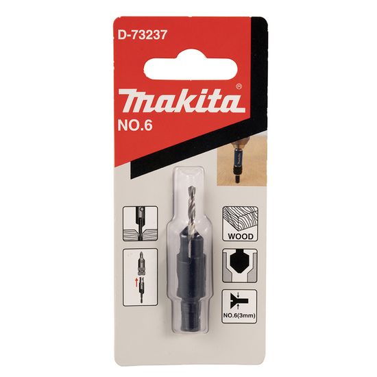Broca de Escareadora para Madeira 2.4mm D-73237 Makita - J Nakao